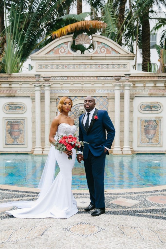 Intimate Versace Mansion Miami Wedding - Carolina Guzik Photography