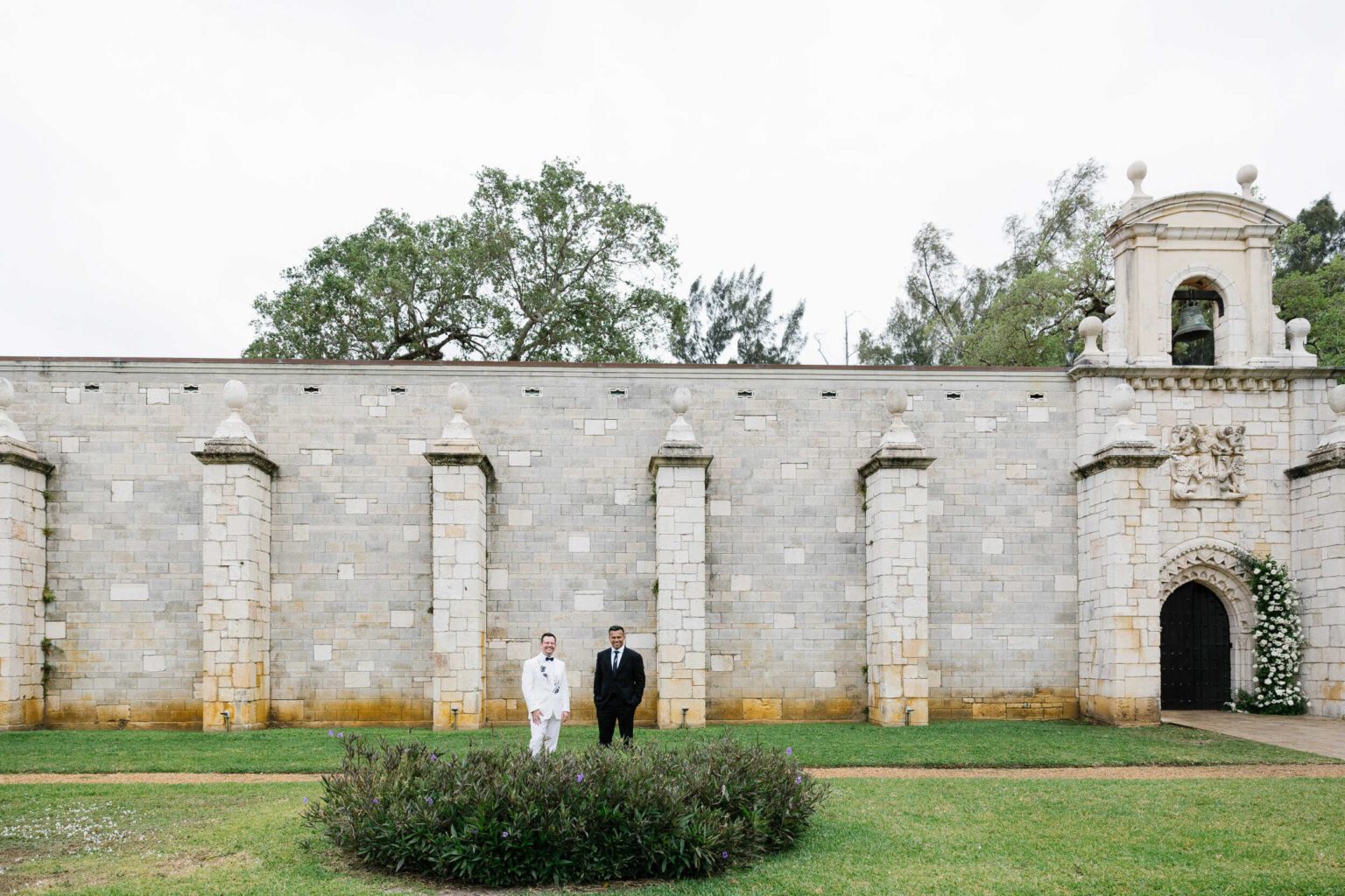 A Fashion-Forward Miami Wedding at The Spanish Monastery - Carolina ...